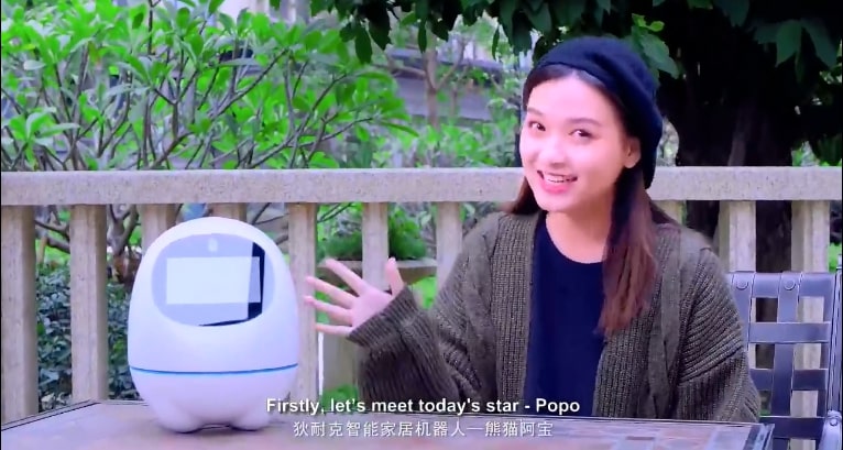 Smart Home Life Begins with Dnake Smart Home Robot- Popo