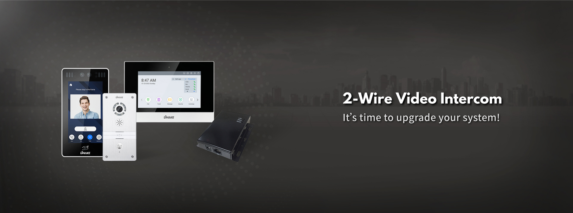 2-Wire Ethernet Converter Manufacturer and Supplier | Dnake