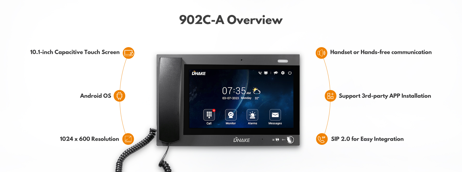 Android-based IP Master Station Manufacturer and Supplier | Dnake