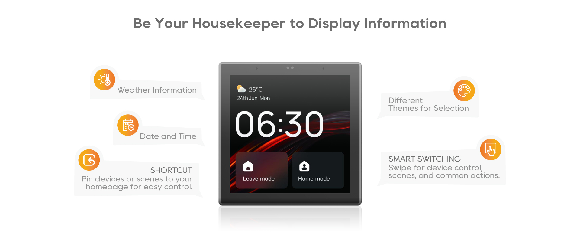 4” Smart Control Panel Manufacturer and Supplier | Dnake