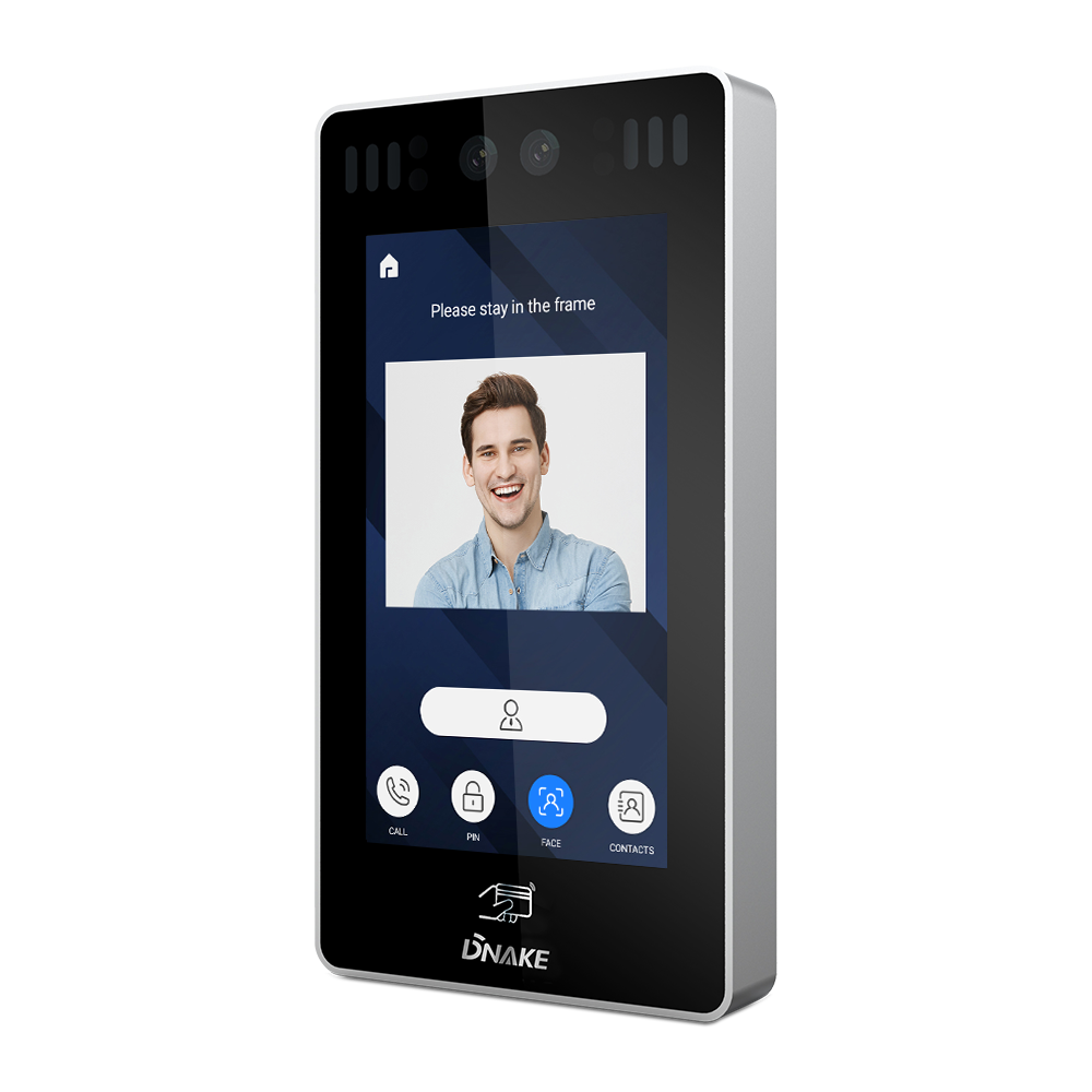 Ip Door Access Control Systems - 7” Facial Recognition Android ...