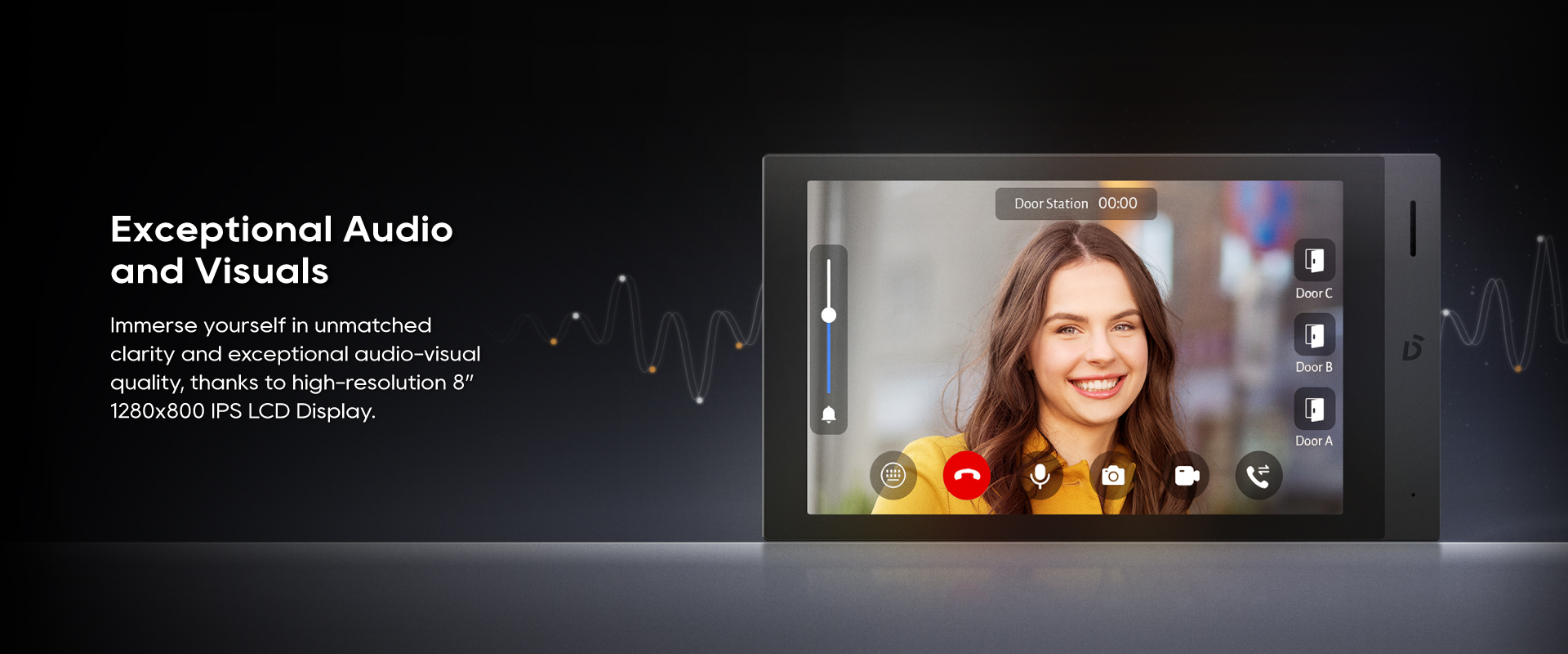 8” Android 10 Indoor Monitor Manufacturer and Supplier | Dnake