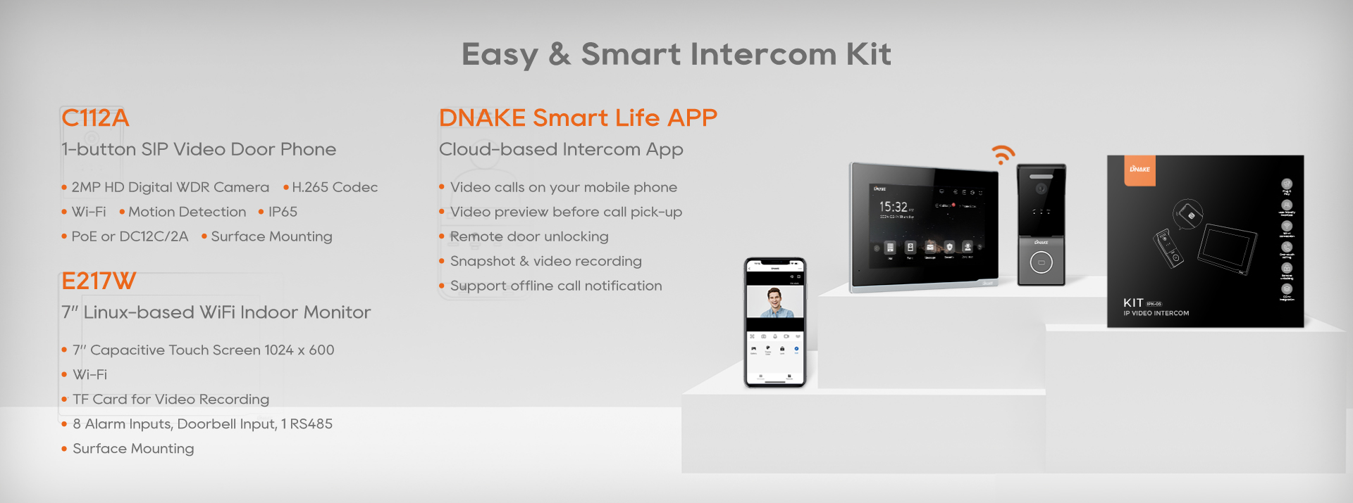 IP Video Intercom Kit Manufacturer and Supplier | Dnake