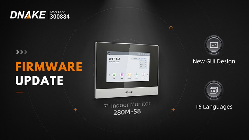 New Firmware Released for DNAKE IP Intercom