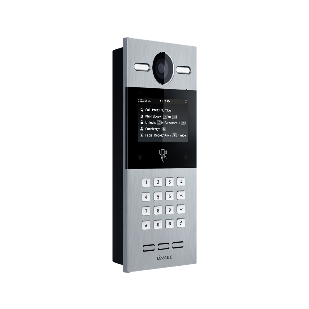 Ip Door Access Control - 4.3” Facial Recognition Android Door Phone ...