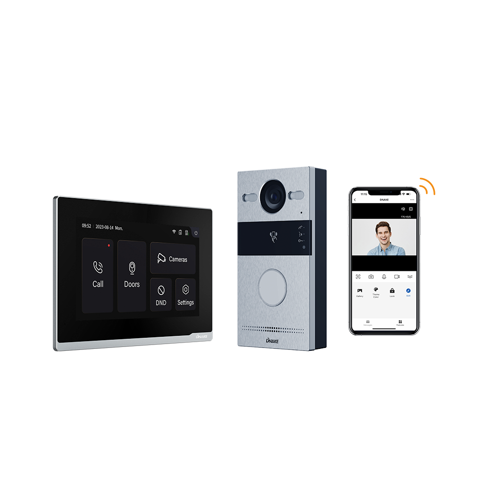 2-wire IP Video Intercom Kit Manufacturer and Supplier | Dnake