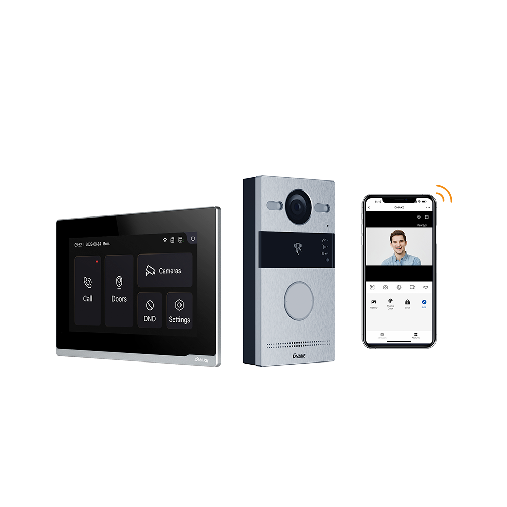 2-wire IP Video Intercom Kit Manufacturer and Supplier | Dnake