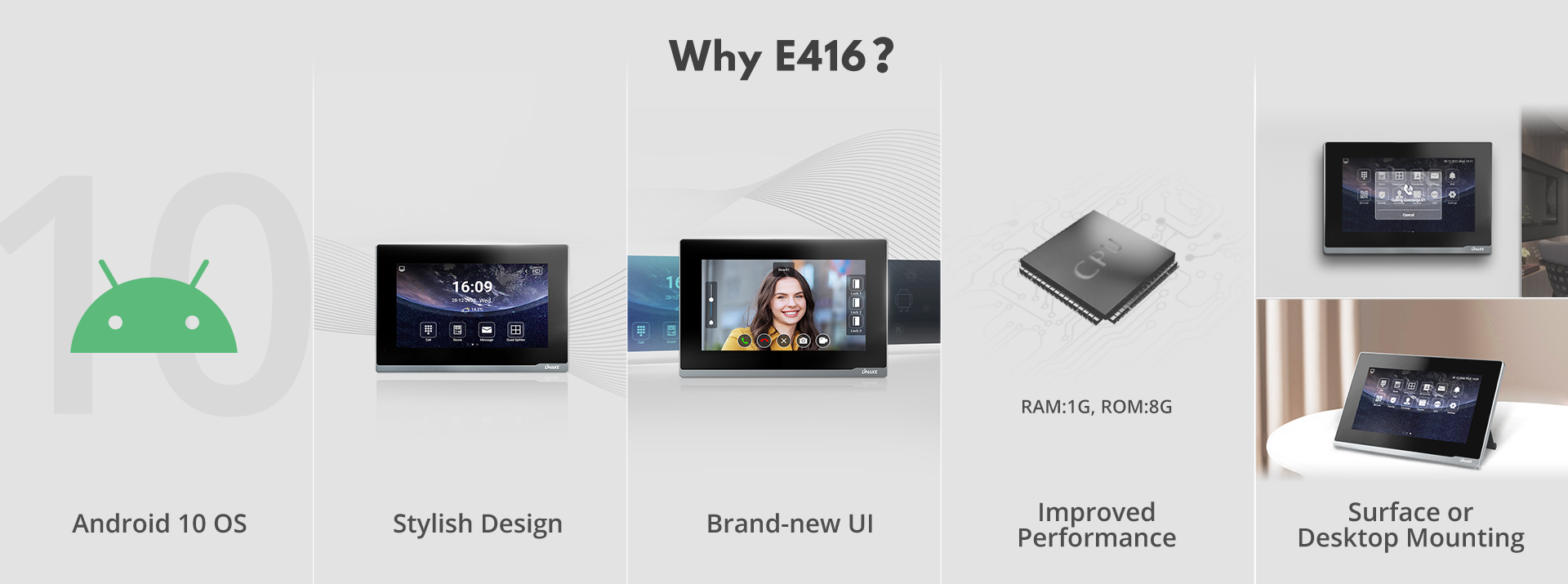 7” Android 10 Indoor Monitor Manufacturer and Supplier | Dnake