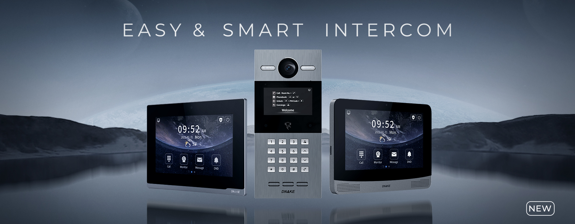 A Step Ahead: DNAKE Launches Four Brand-New Smart Intercoms with Multiple Breakthroughs